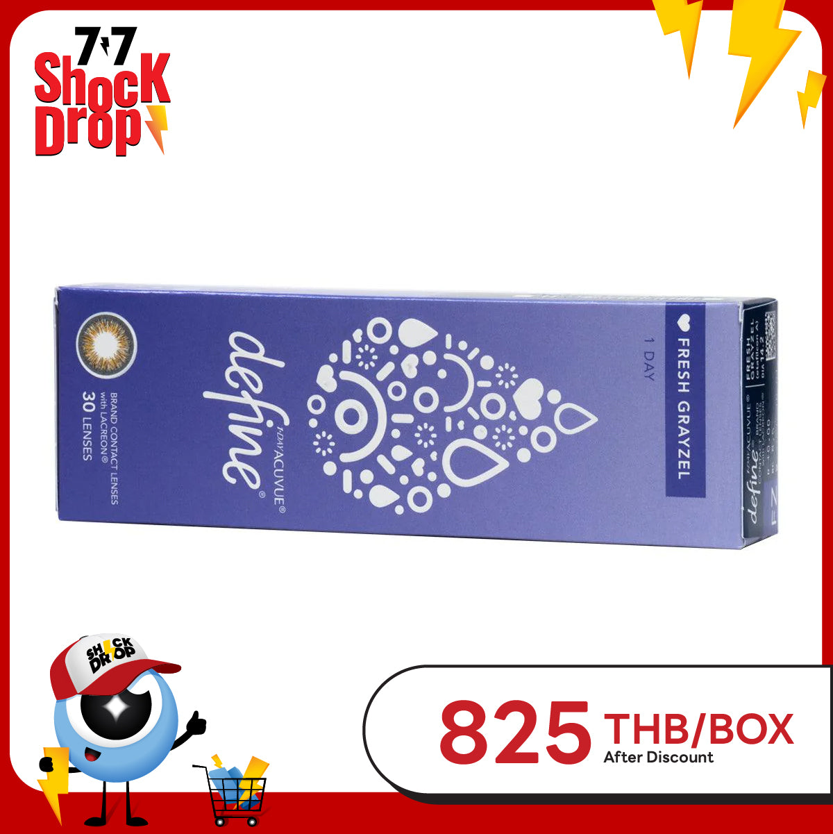 1-Day Acuvue Define Fresh Grayzel – TA-TO.com